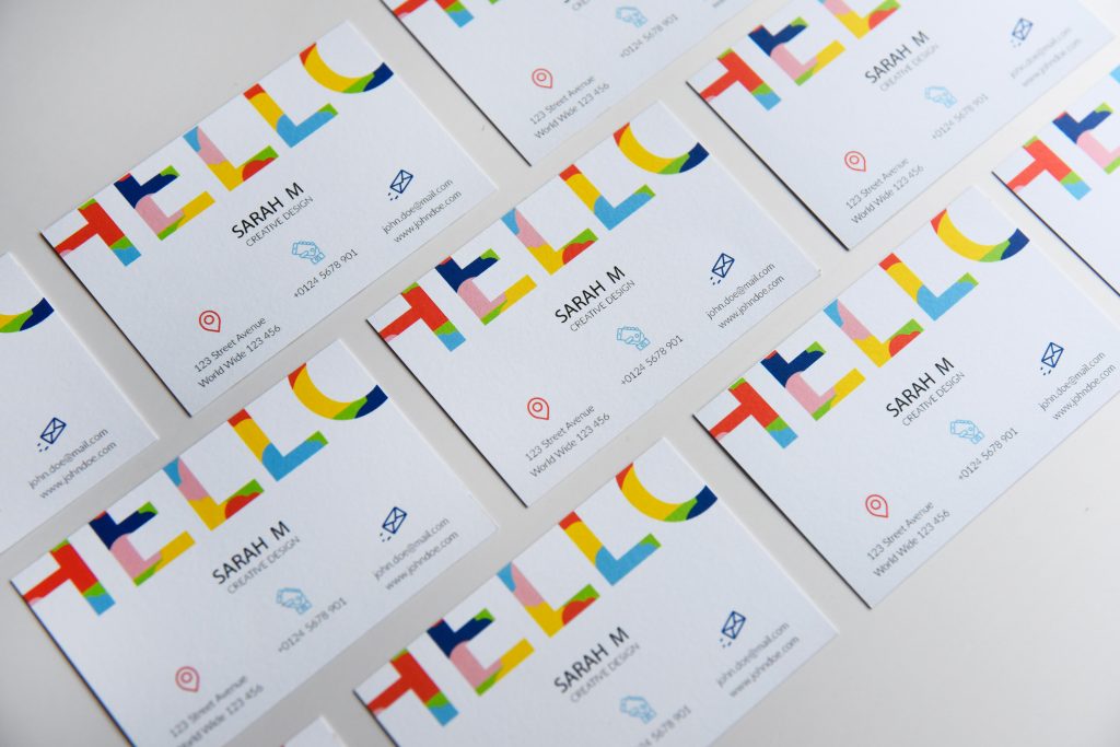8 Ideas to Create Stunning Business Card Design | Photojaanic